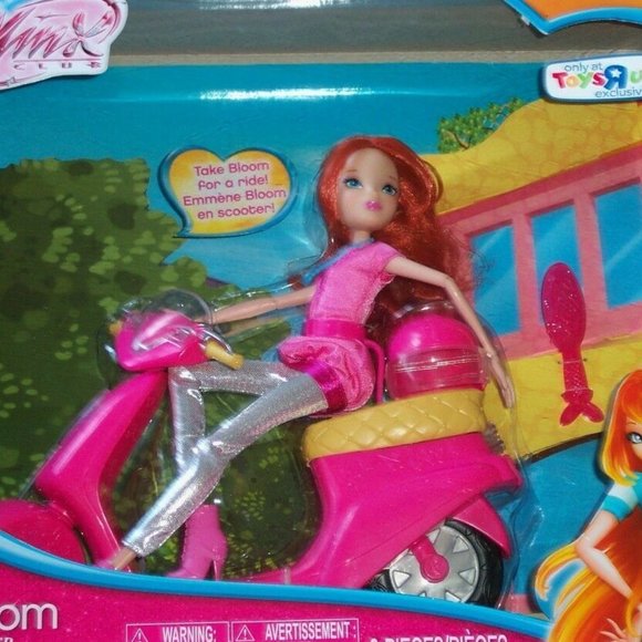 Jakks | Toys | New Rare Winx Club Nickelodeon Bloom Scooter And Bloom ...